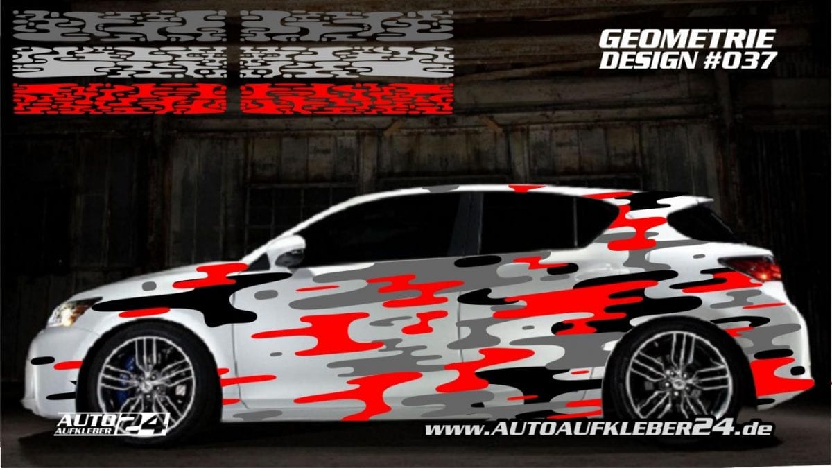 Geometrie Design Folien by Autoaufkleber 24 - Die Auto Seitenaufkleber!
