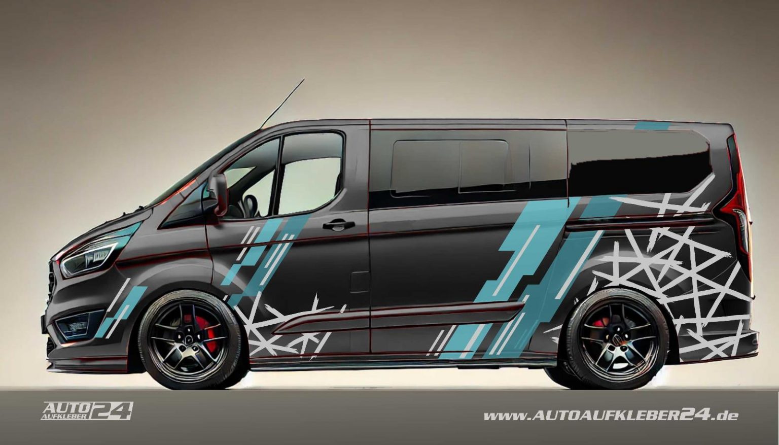 Ford Transit Custom Folierung