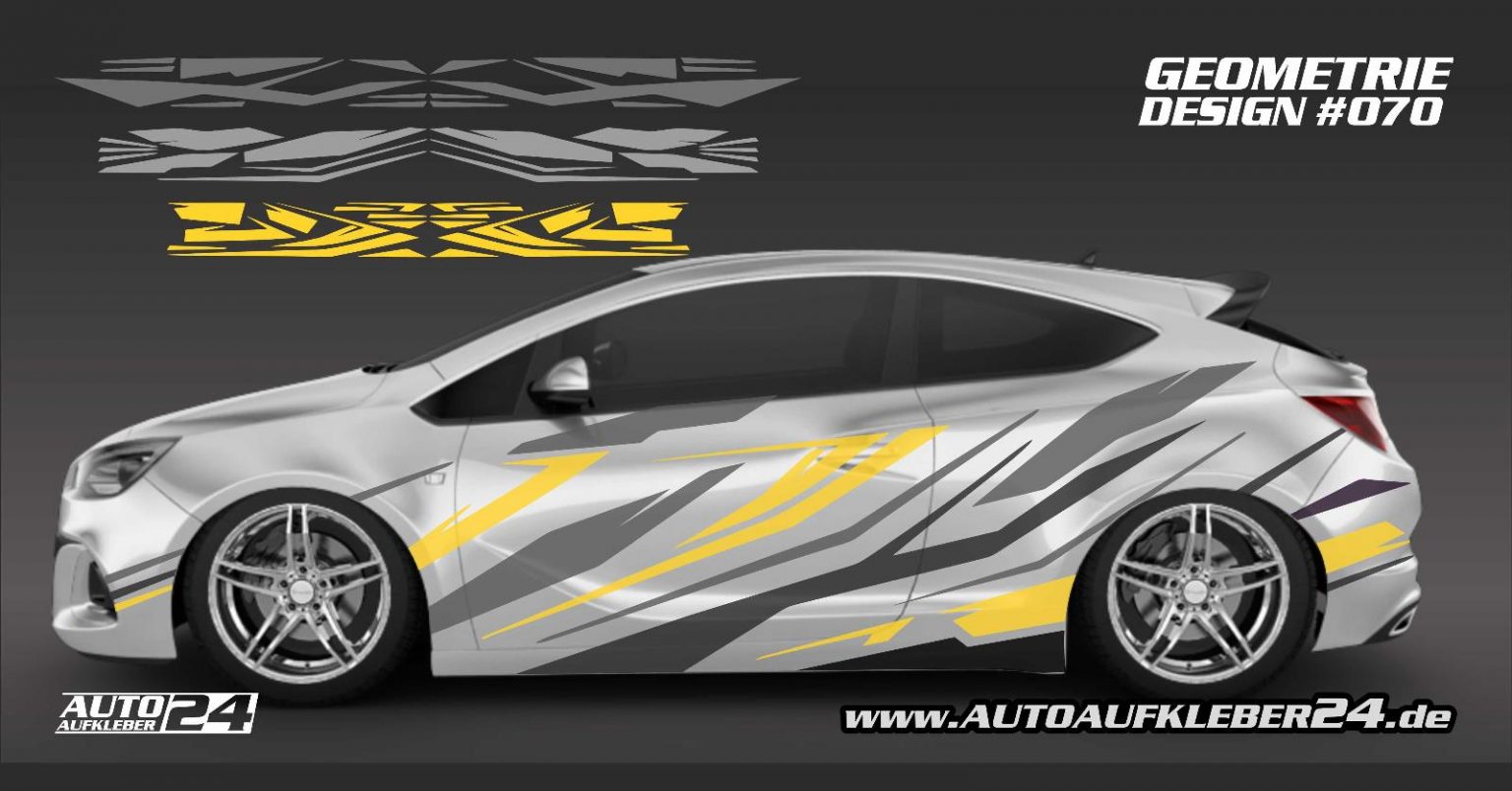 Geometrie Design 070 - Autoaufkleber Set — Autoaufkleber 24 ...