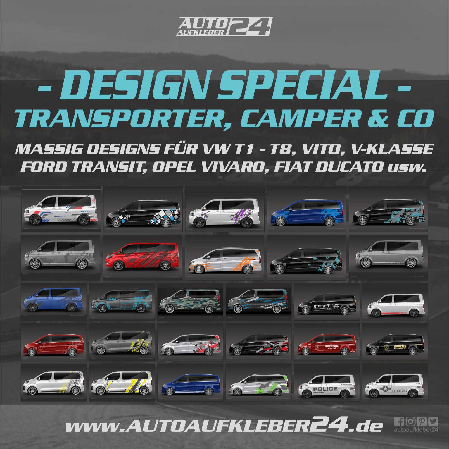 Auto Aufkleber 24