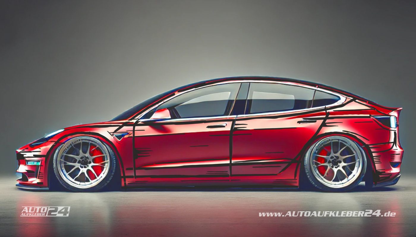 CAR CARTOON STYLE Designs als Aufkleber