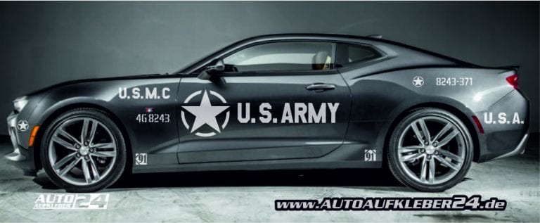 US ARMY car design - Autoaufkleber Set — Autoaufkleber 24 - carstyling ...